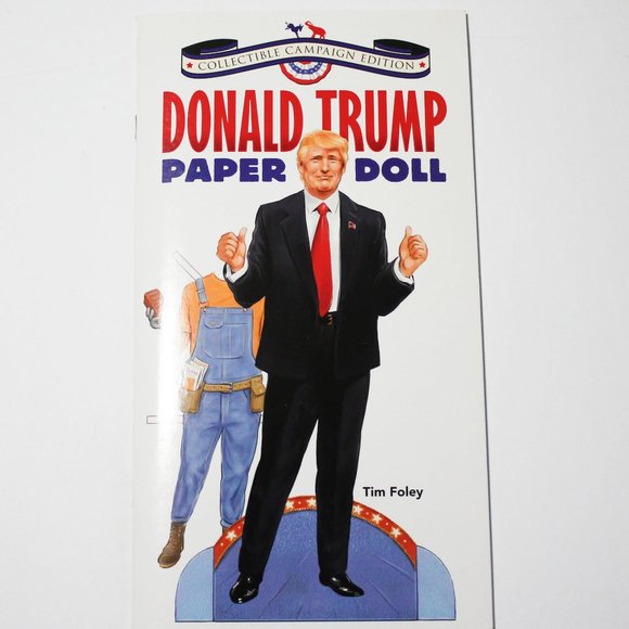 Other | Donald Trump Paper Doll Collectible Campaign Editi | Poshmark